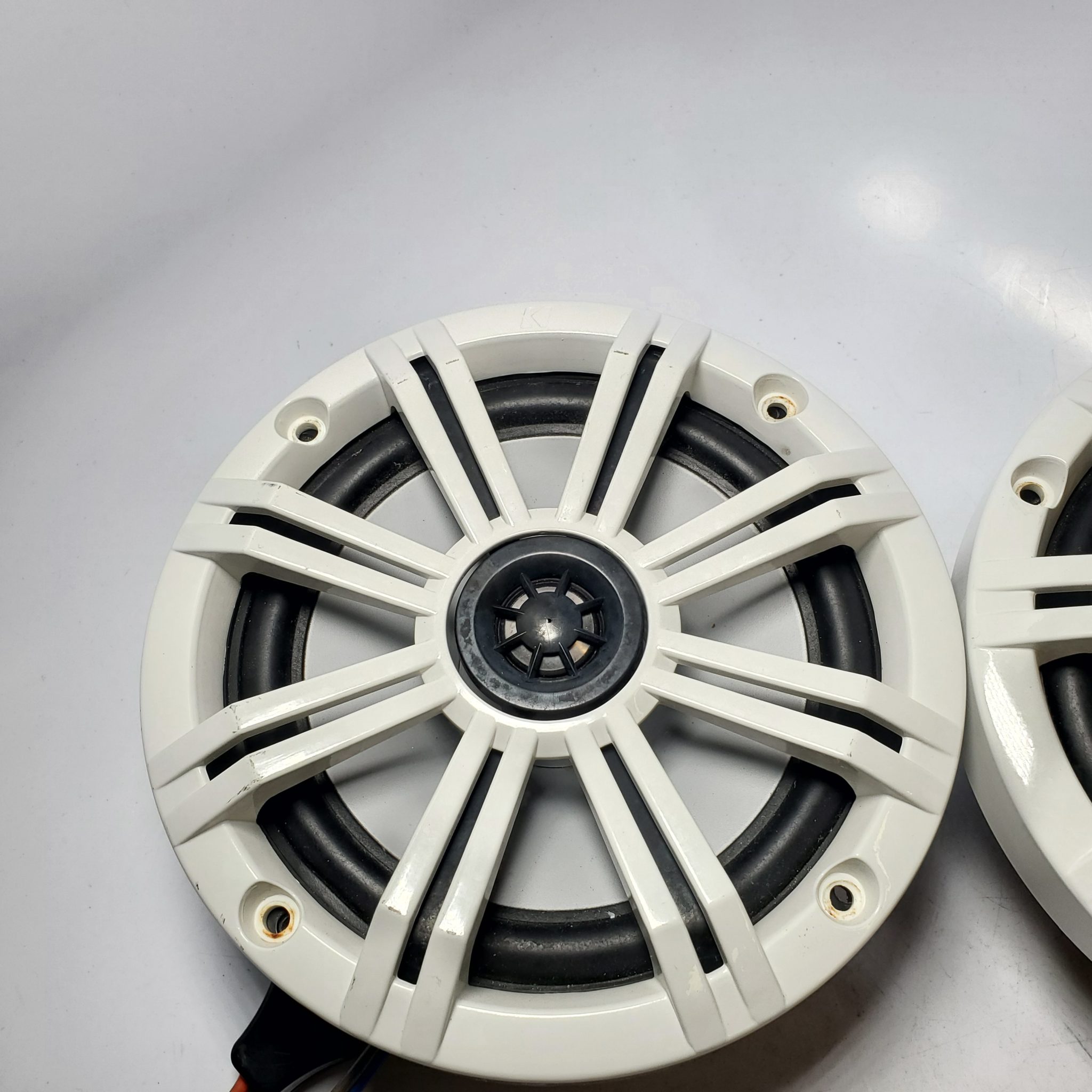 Kicker KM65 - 6 Inch Marine Coaxial 2-Way Speakers (Pair) - Free US ...