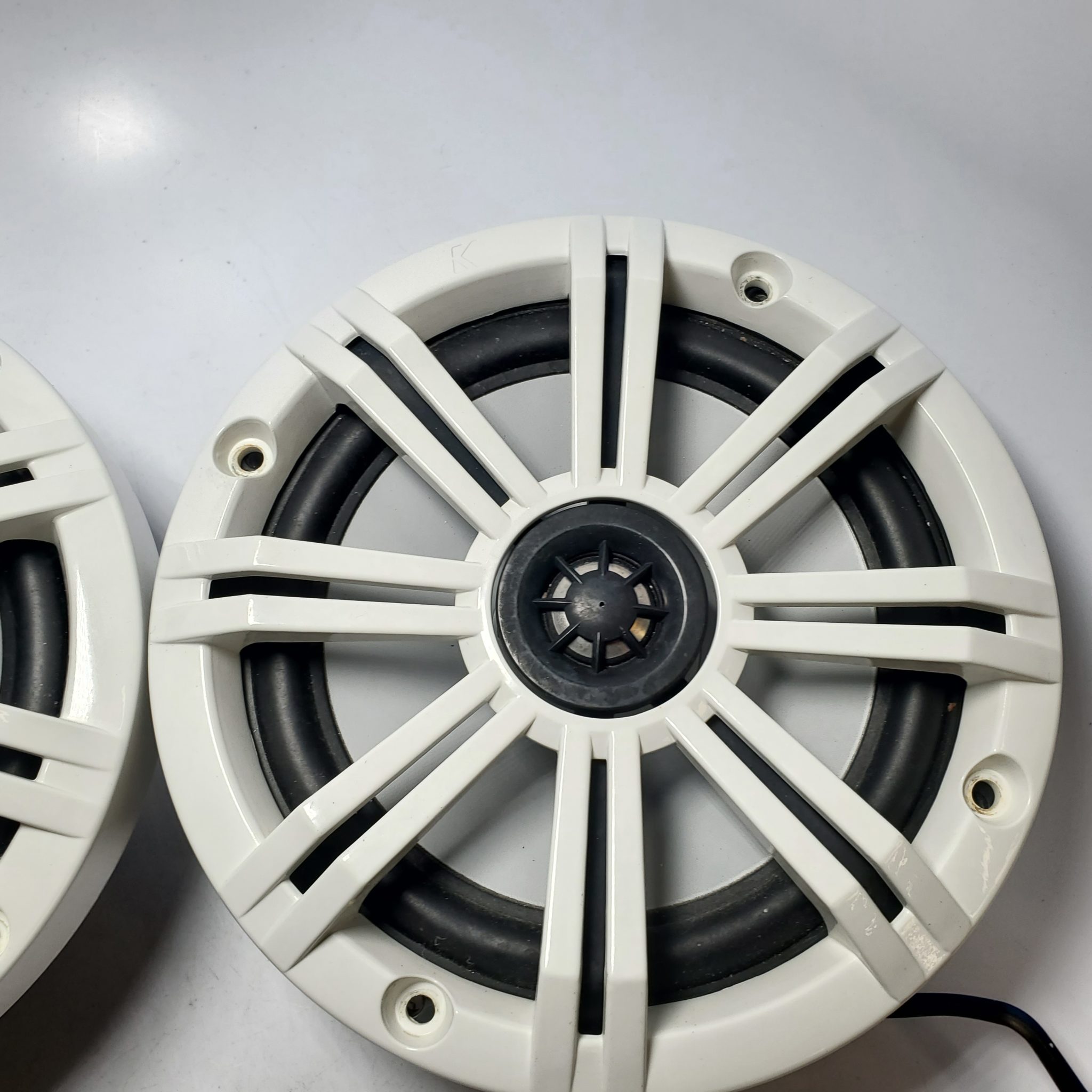 Kicker KM65 - 6 Inch Marine Coaxial 2-Way Speakers (Pair) - Free US ...
