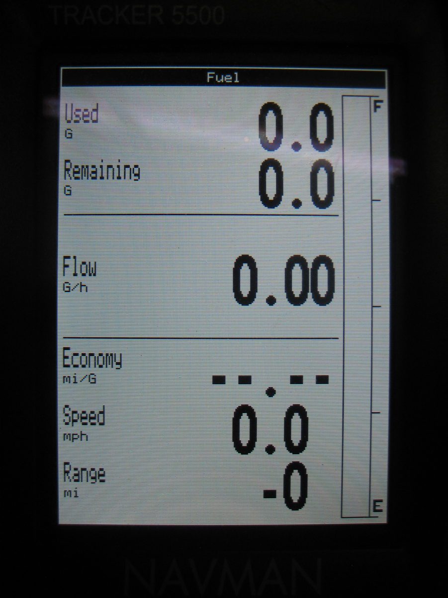 Navman Tracker 5500i Head Unit - NO GPS Fix - PARTS REPAIR - Max Marine ...