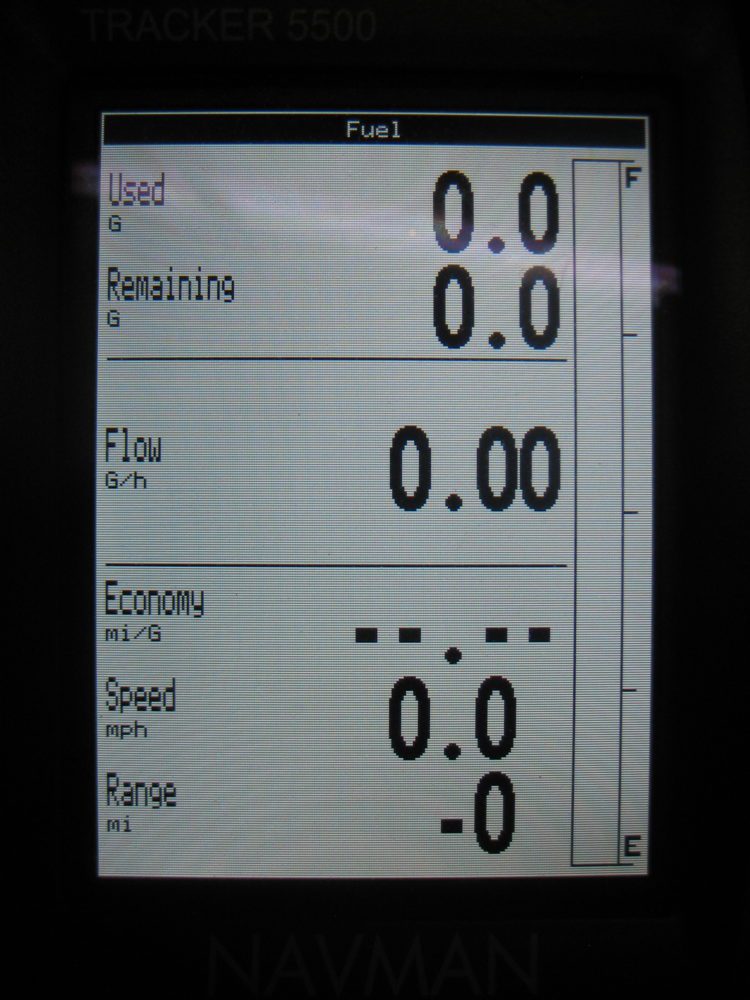 Navman Tracker 5500i Head Unit - NO GPS Fix - PARTS REPAIR - Max Marine ...