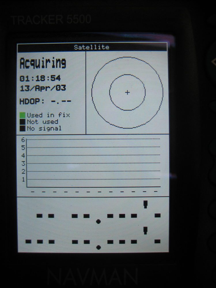 Navman Tracker 5500i Head Unit - NO GPS Fix - PARTS REPAIR - Max Marine ...