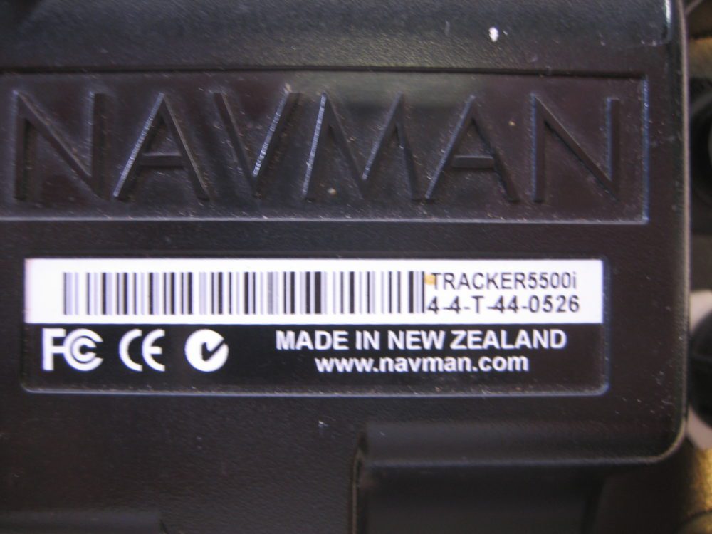 Navman Tracker 5500i Head Unit - NO GPS Fix - PARTS REPAIR - Max Marine ...