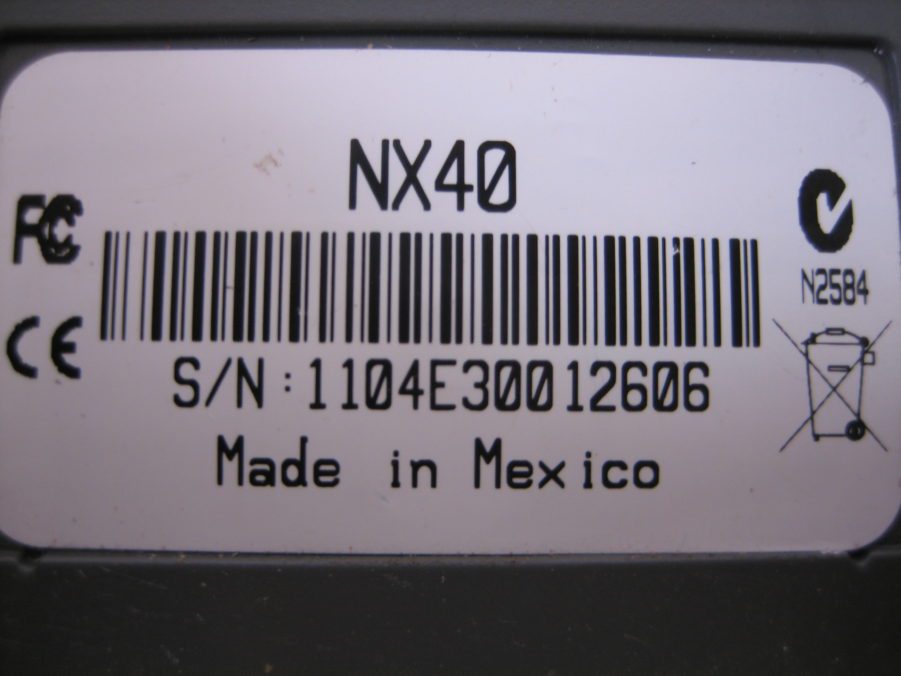 Simrad NX40 (Parts Or Repair) - Max Marine Electronics