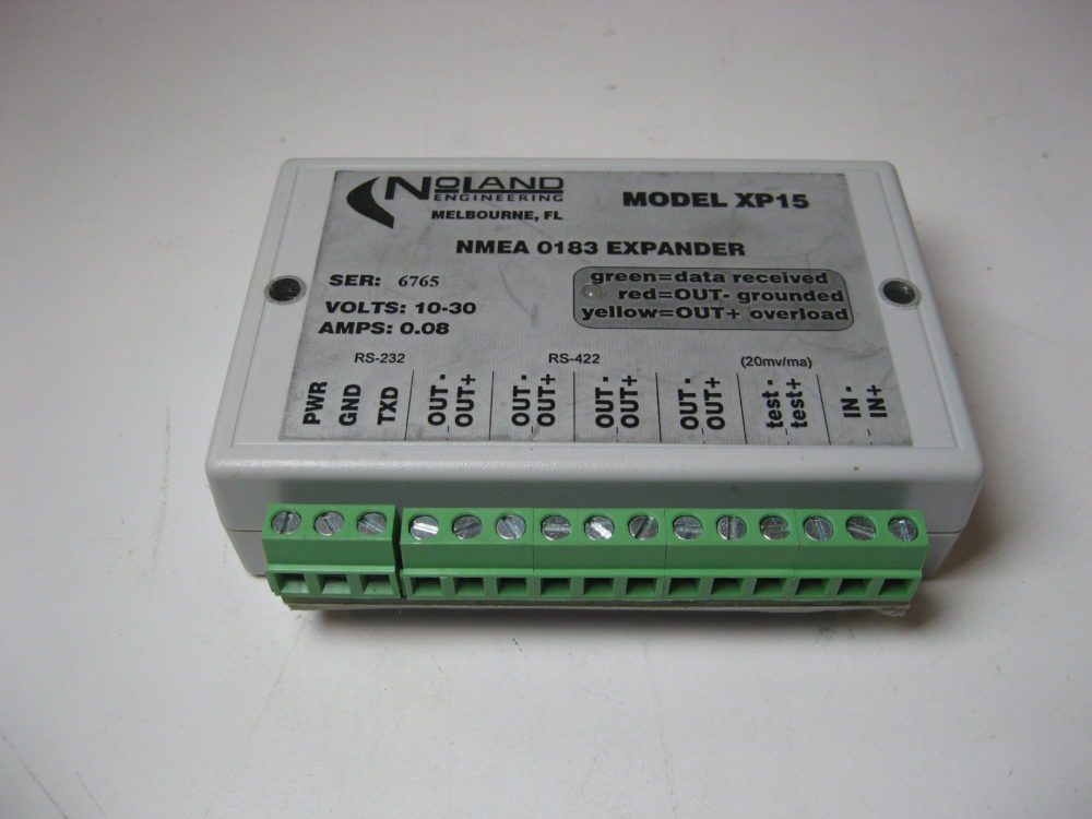 Noland - Model XP15 - NMEA 0183 Multiplex Expander - Tested Good! 10-30 ...