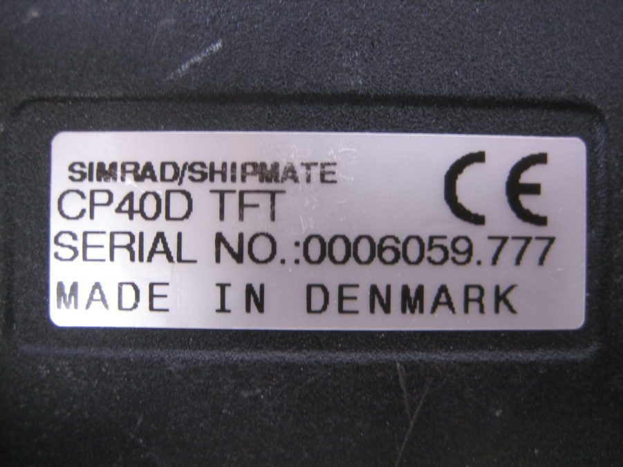 Simrad CP40 DGPS ChartPlotter - For Parts/Repair - Max Marine Electronics