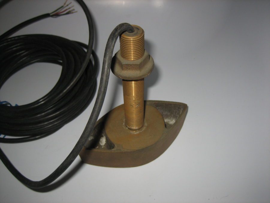 Radarsonics 310 MK273 3T 160 kHz Thru-Hull Bronze Transducer w ...