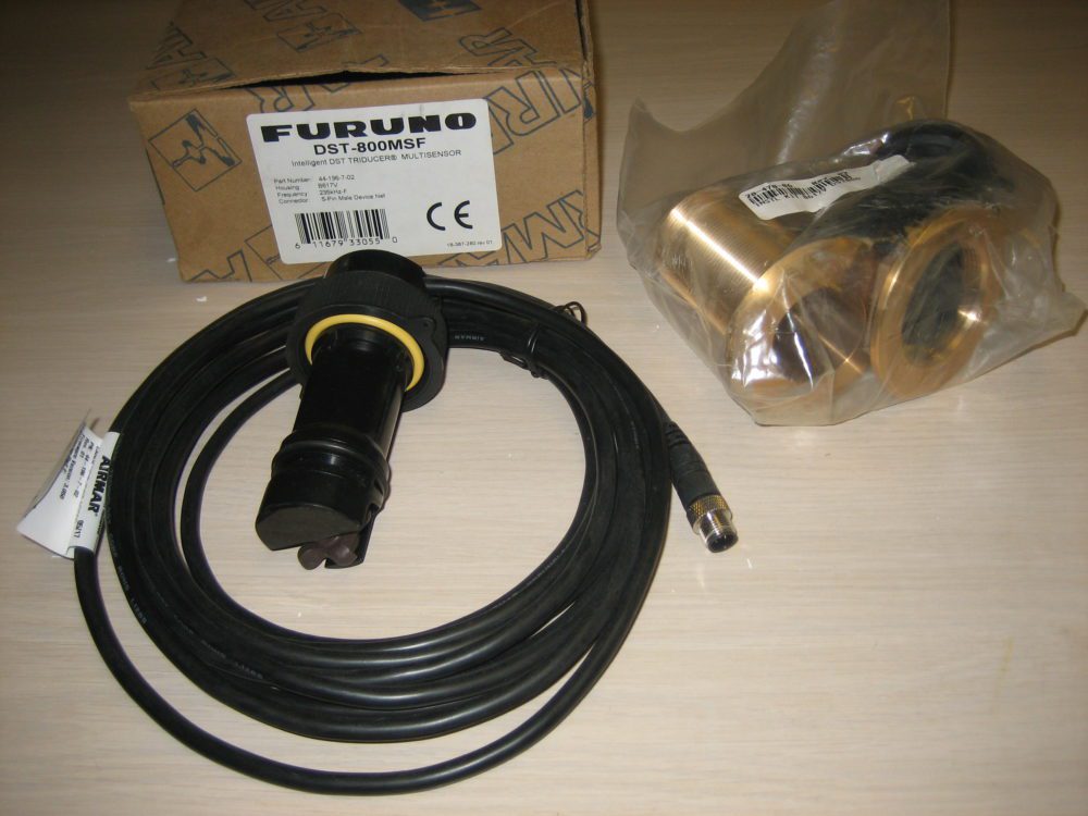 Airmar Furuno *NEW* DST-800MSF Thru Hull Depth/Speed/Temp Transducer ...