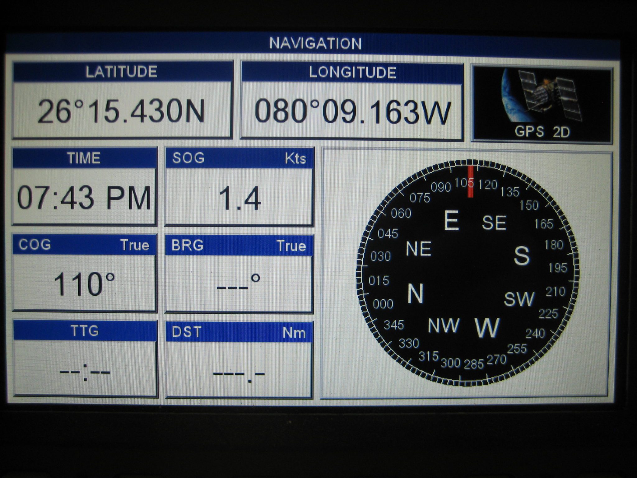 Standard Horizon GPS Chart CP390i - TEST GOOD W/ Power Cable - Max ...