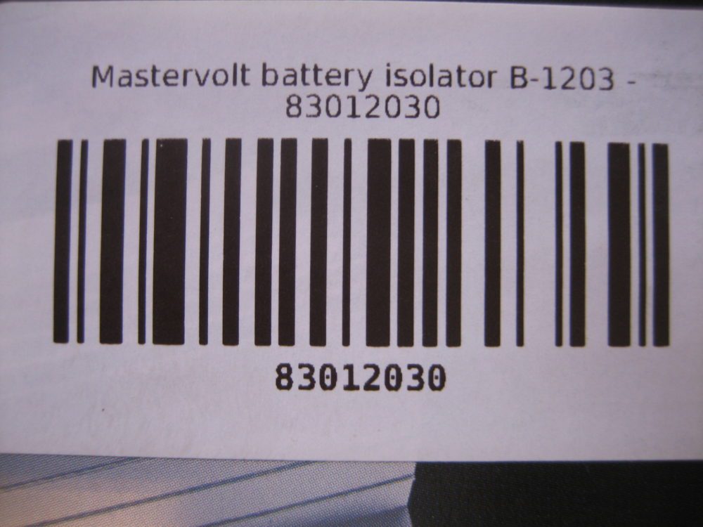 Mastervolt Battery Isolator BI 1203-S - 83012031 (USED) - Max Marine ...