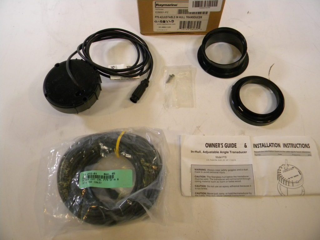 Raymarine/Airmar P79 Smart Adjustable In Hull Transducer E26001-PZ ...