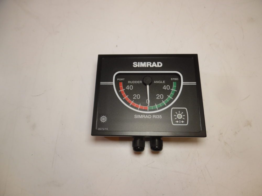 Simrad Rudder Indicator RI35 MK2 22084024 W/ Cable + Install Kit - NEW ...