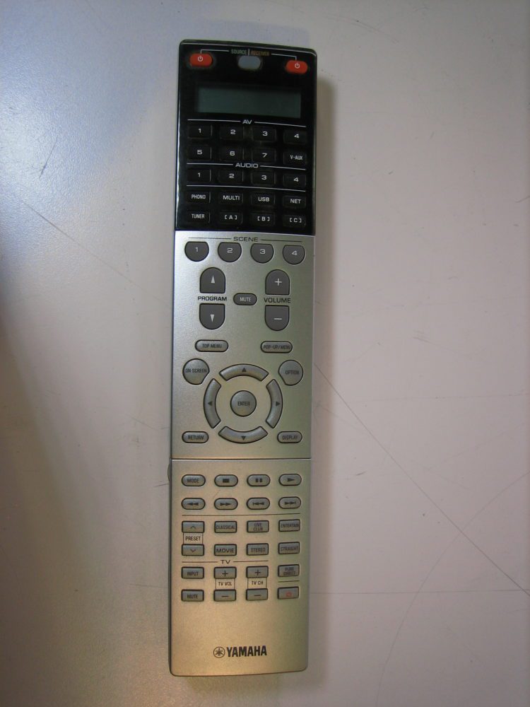 Yamaha RX-A2030 Remote control - Max Marine Electronics