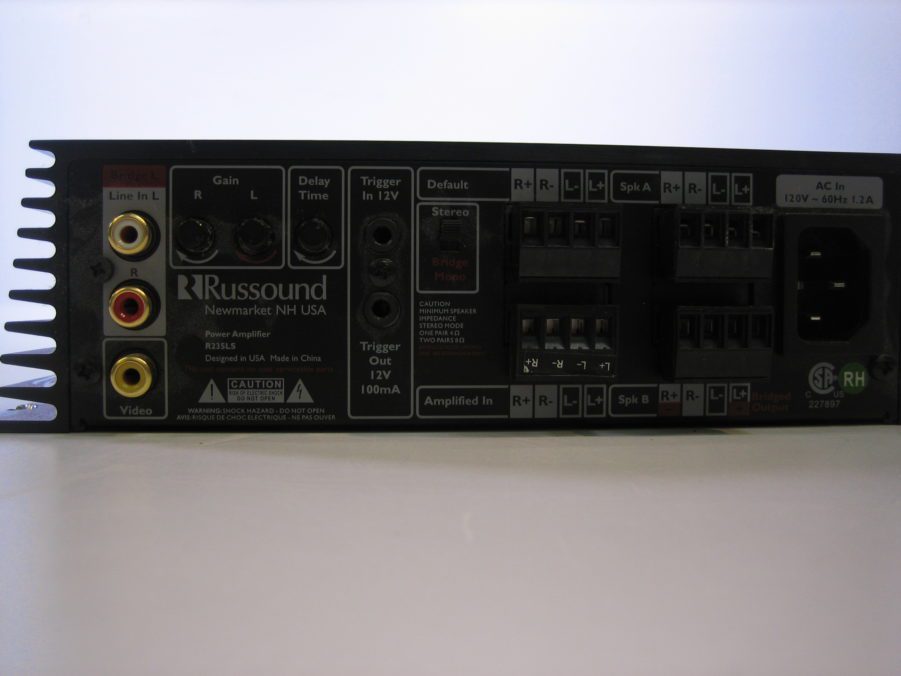 Russound R235LS 2-Channel Audio/Power Amplifier-Working - Max Marine ...