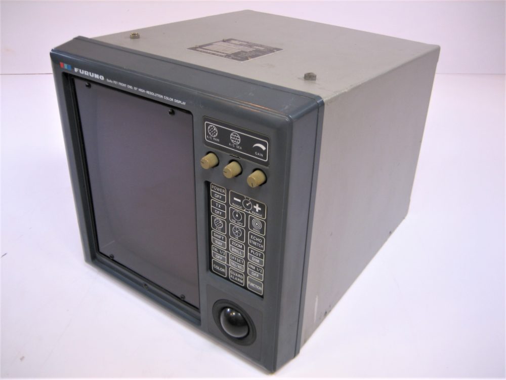 Furuno FCR-1100 RDP-089 Marine Radar Display 12 VDC (Tested Working ...
