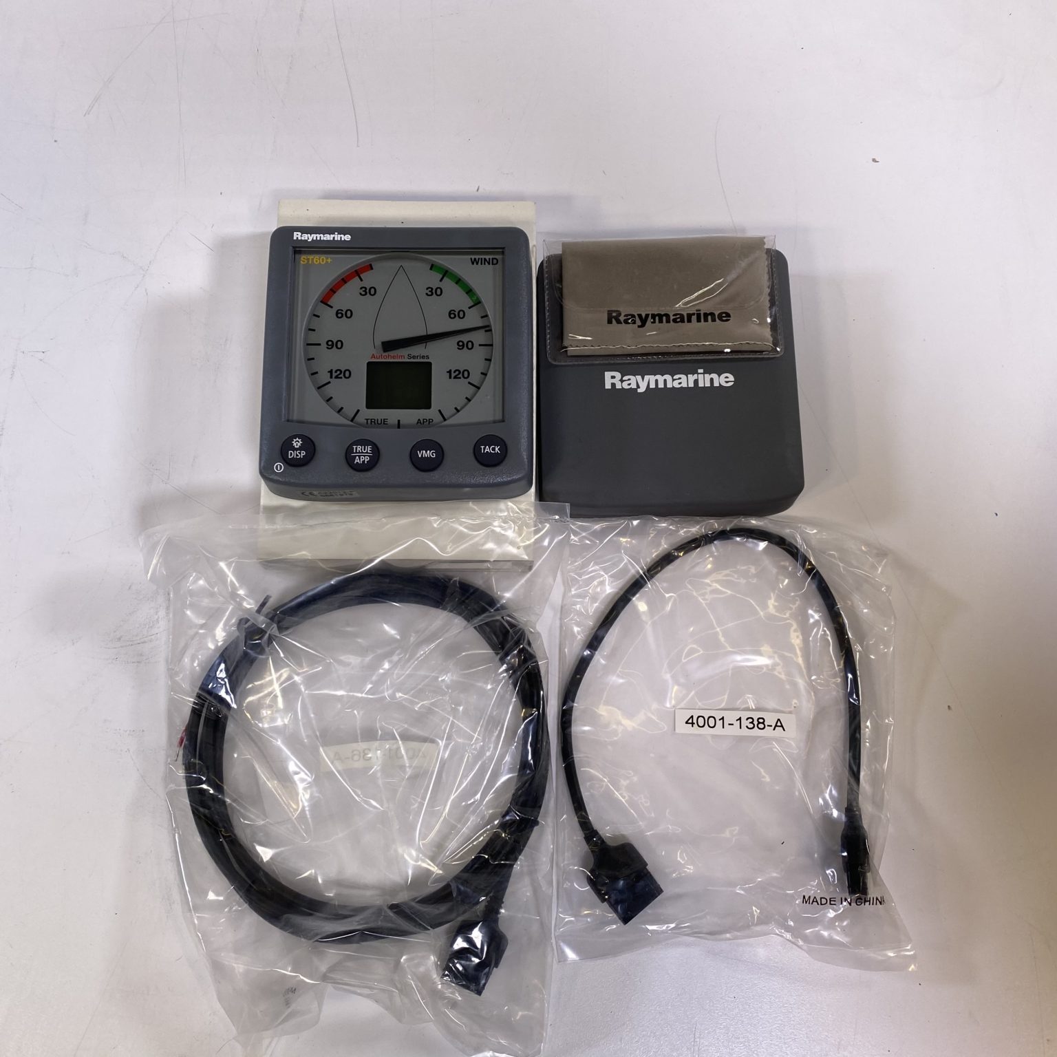 Raymarine **NEW** ST60+ Wind Display - A22012-P w/ Cover and Cables ...