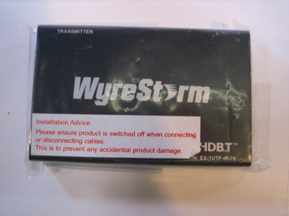 Wyrestorm EX-1UTP-IR-70 Transmitter / Amplifier Controller - Out Of Box ...