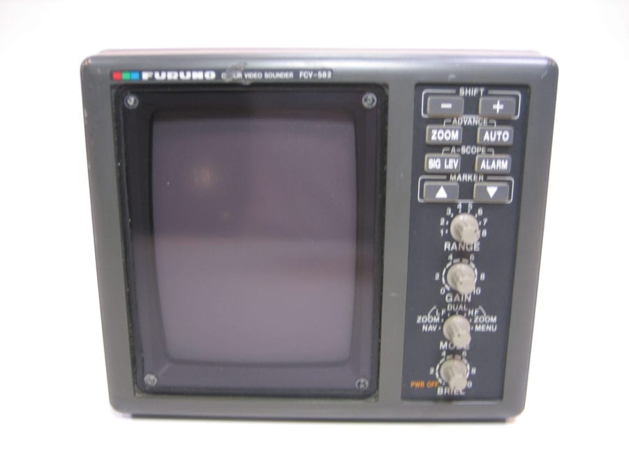 Furuno FCV-582 CRT Sounder Head Unit –50/200 kHz- TESTED WORKING - Max ...