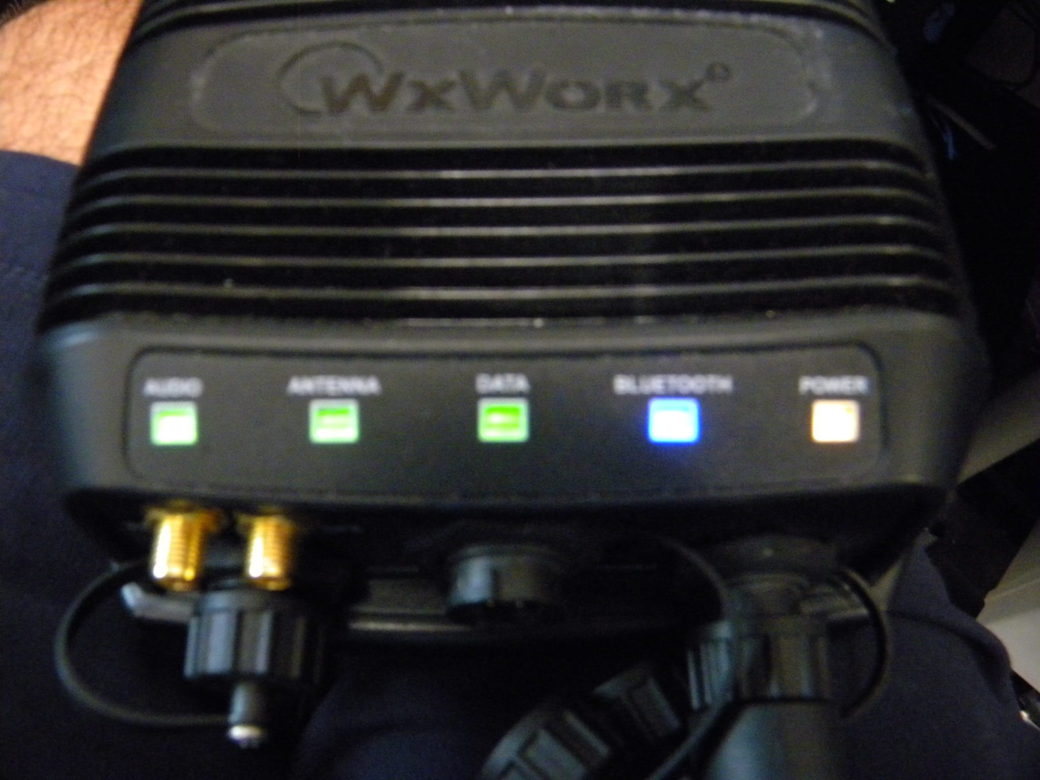 WxWorx WR-10BT XM WX Satellite Weather Data Receiver Module Power on ...