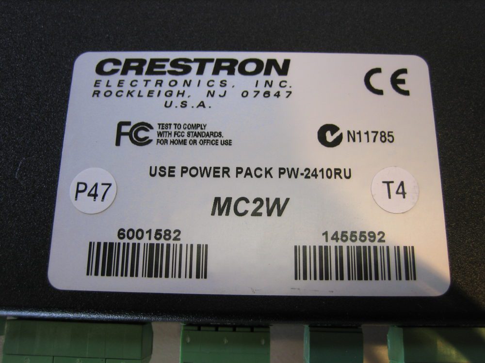 Crestron PN: MC2W Professional Media Controller - Max Marine Electronics
