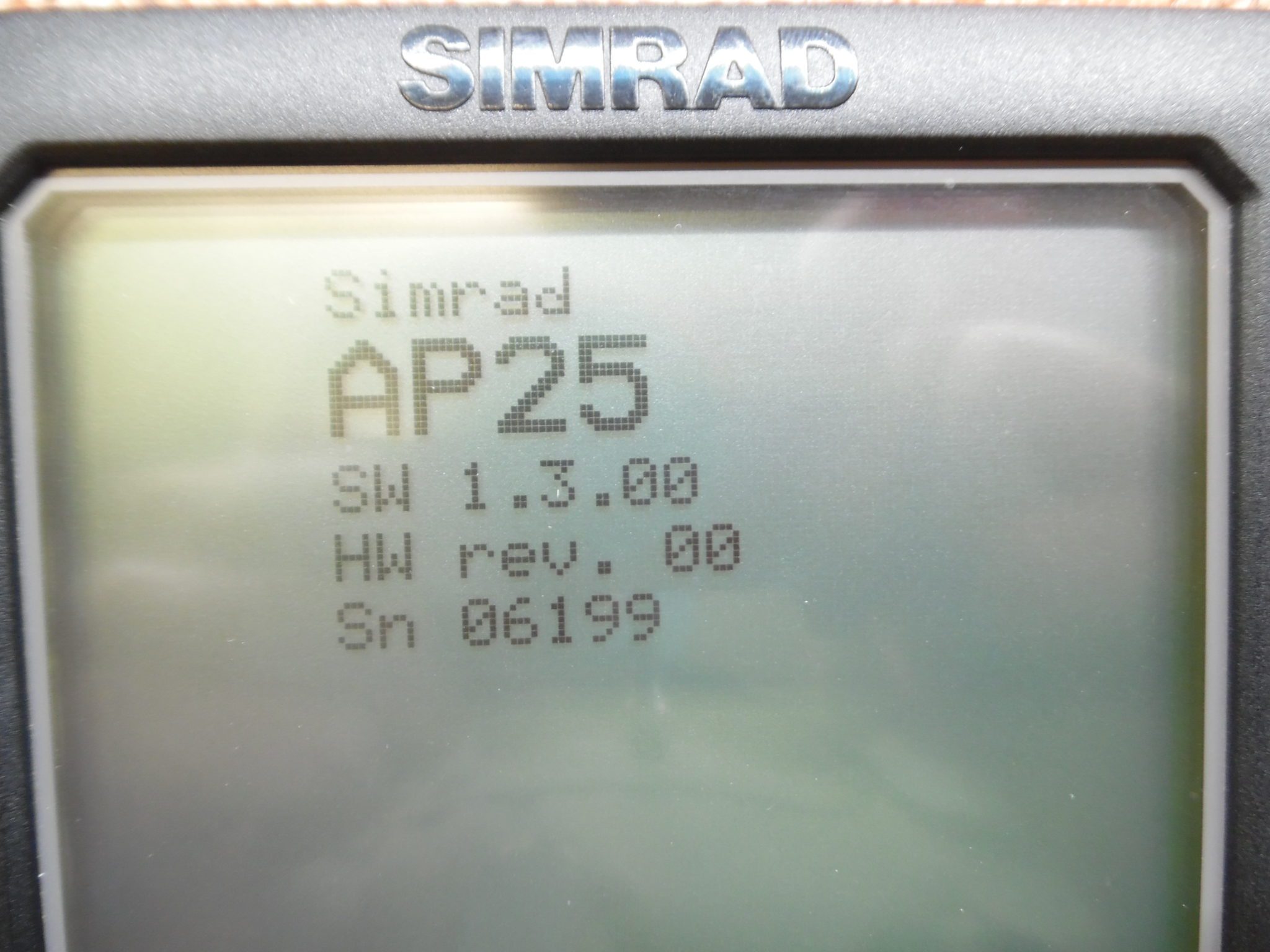 Simrad AP25 Autopilot Control Head - 22087811 Excel. Condition - Tested ...