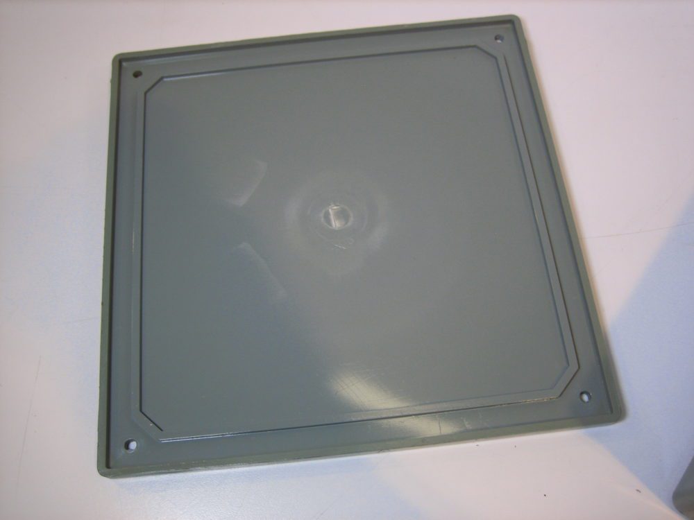 Cantex Electrical Junction Box, NEMA 4X, Solid Screw Cover, 8 x 8 x 4 ...