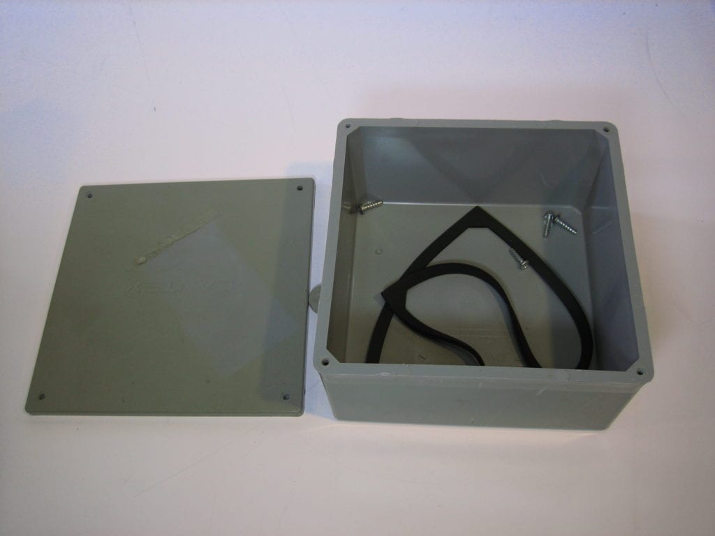 Cantex 12X12X4 PVC Electrical Junction Box- Great Shape - Max Marine ...