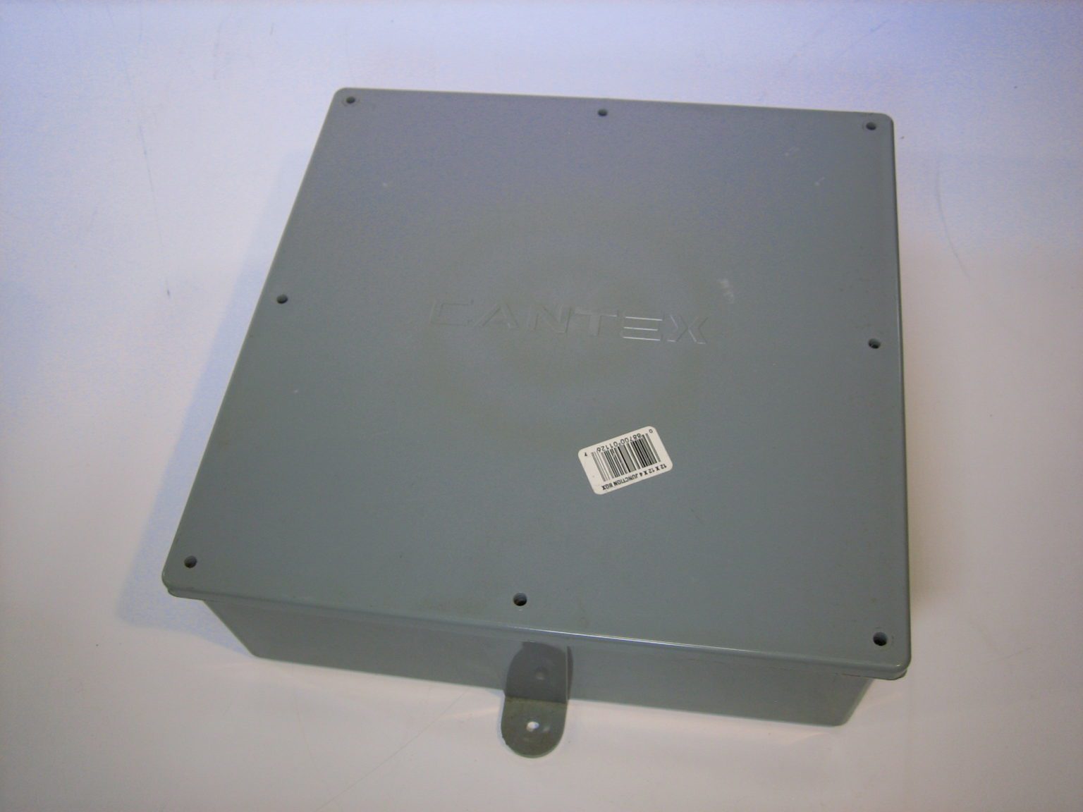 Cantex 12X12X4 PVC Electrical Junction Box- Great Shape - Max Marine ...
