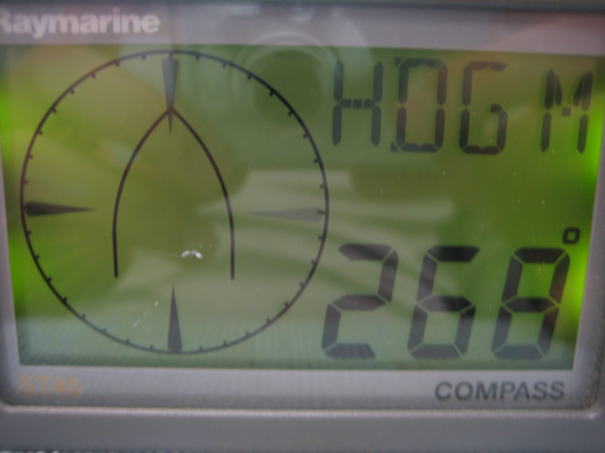 Raymarine ST40 Compass Display E22042 TESTED GOOD w/ Suncover - Max ...