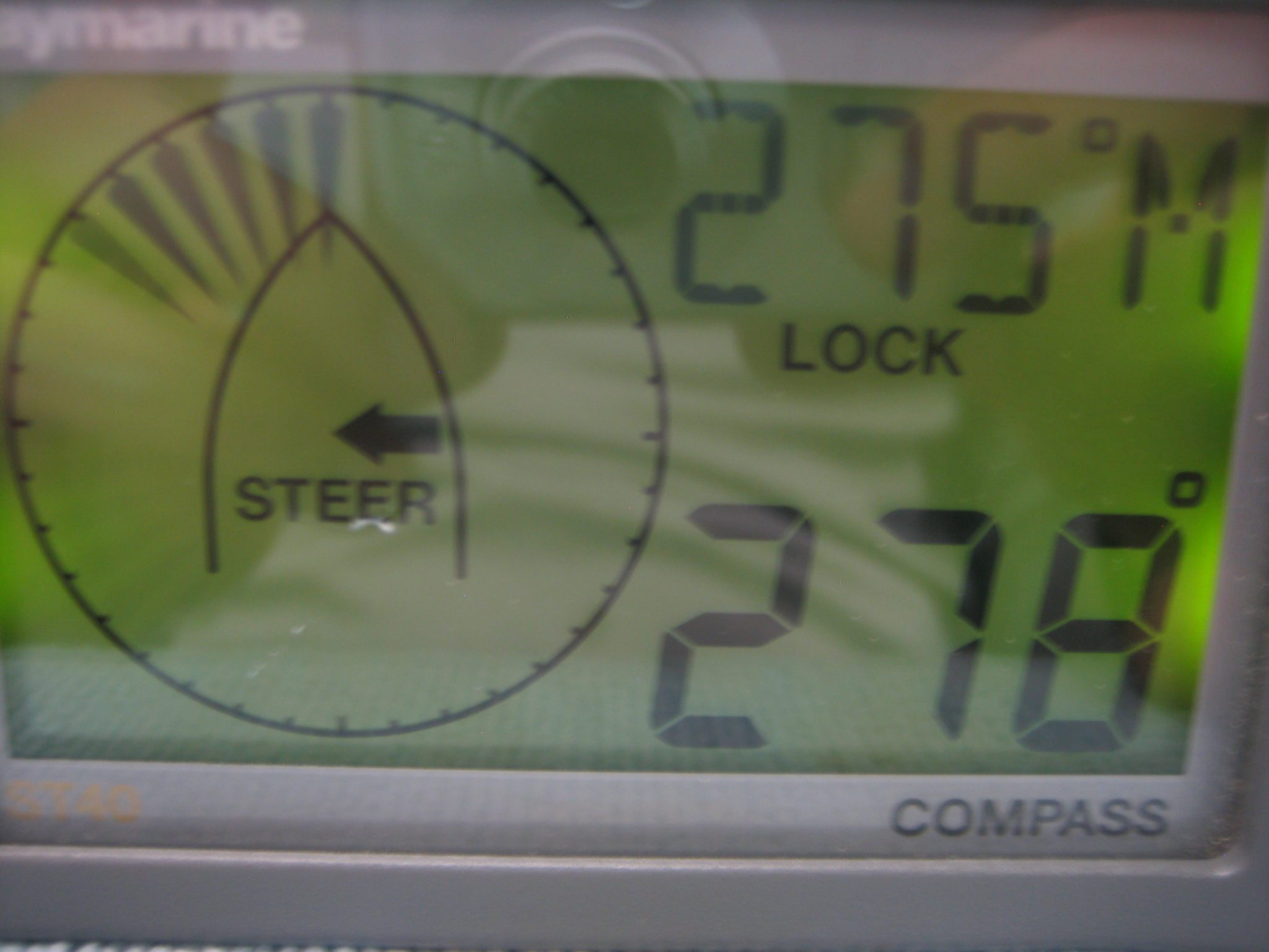 Raymarine ST40 Compass Display E22042 TESTED GOOD w/ Suncover - Max ...