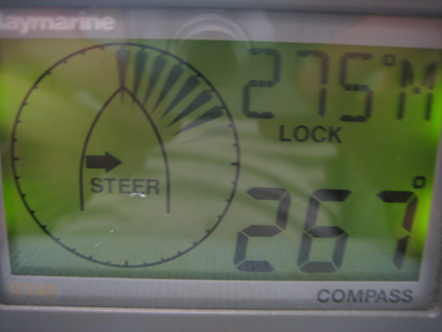 Raymarine ST40 Compass Display E22042 TESTED GOOD w/ Suncover - Max ...