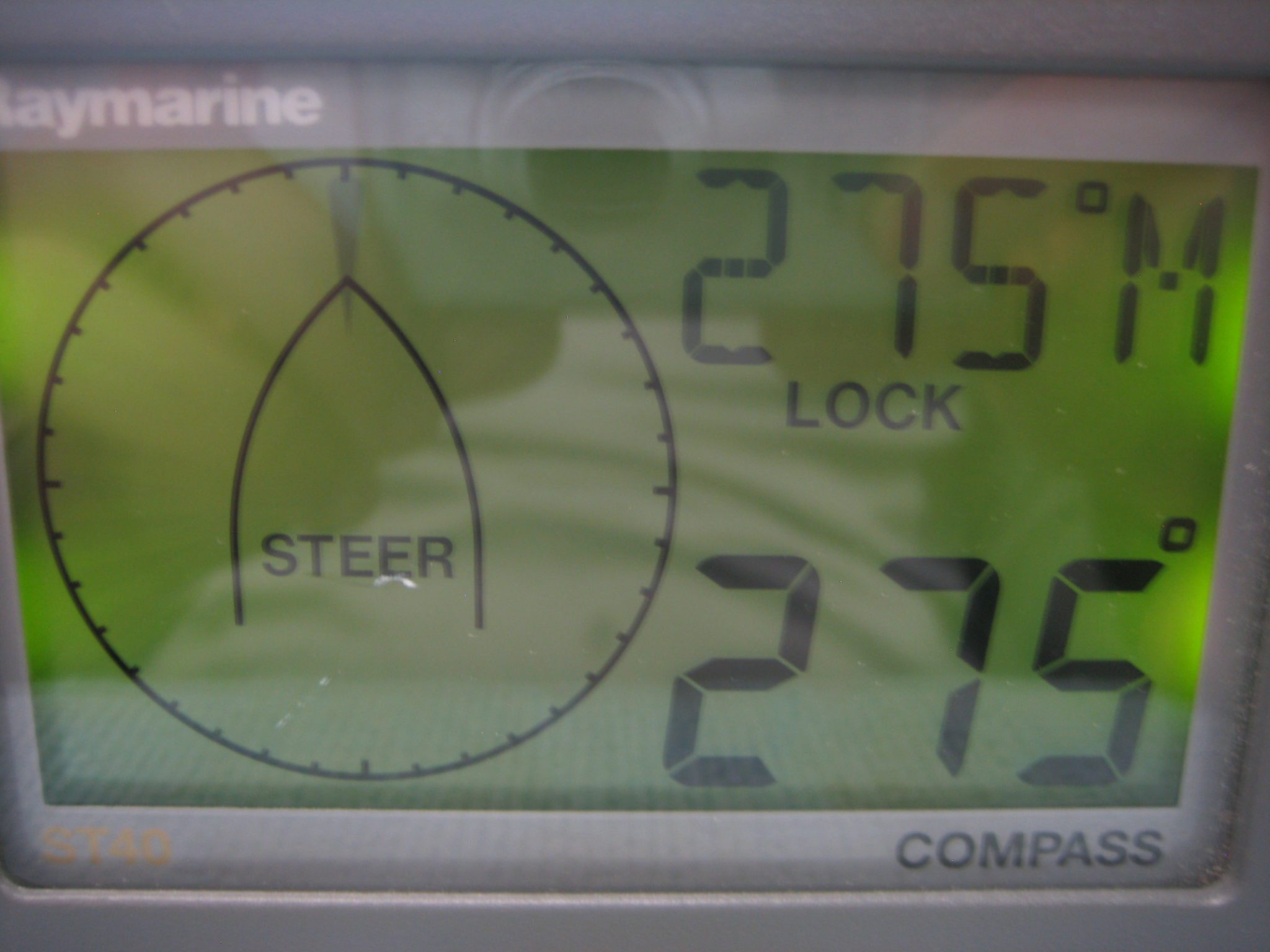 Raymarine ST40 Compass Display E22042 TESTED GOOD w/ Suncover - Max ...