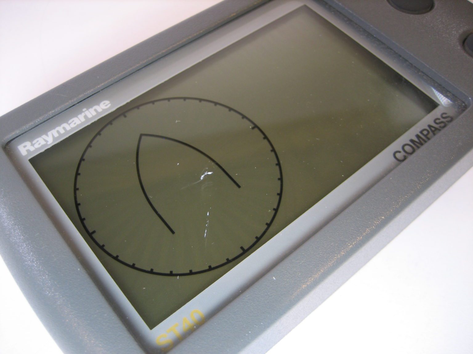 Raymarine ST40 Compass Display E22042 TESTED GOOD w/ Suncover - Max ...