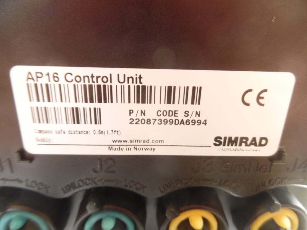 Simrad AP16 Autopilot Control Head 22087399 in Excel. Condition - 90 ...