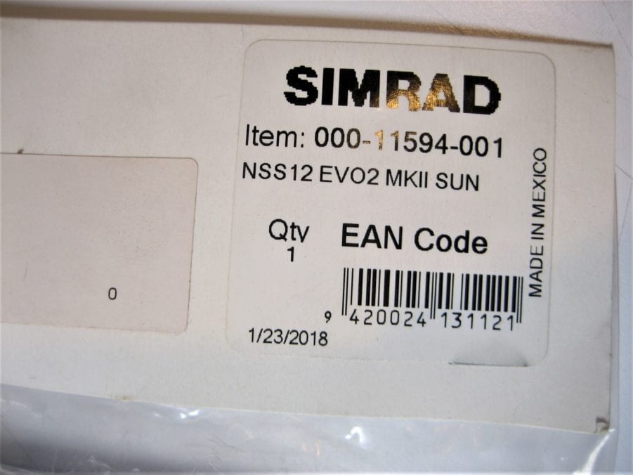 Simrad 000-11594-01 NSS12 EVO2 Protective Sun Cover Protector NEW - Max ...
