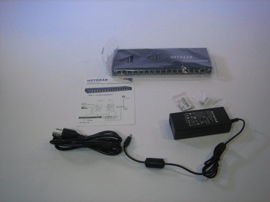 Netgear - FS116P V2 -16-Port Fast Ethernet Switch W/PoE - Open Box ...