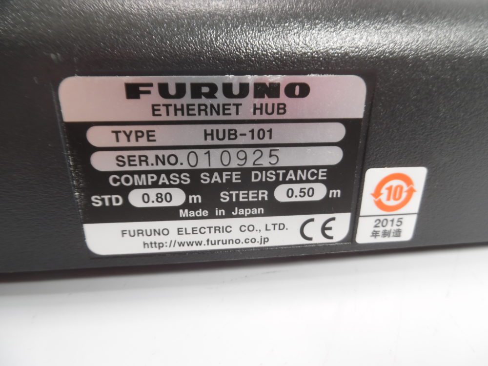 Furuno - HUB-101 Ethernet Switch Hub F/ Navnet 3D TZ Ethernet - Bench ...