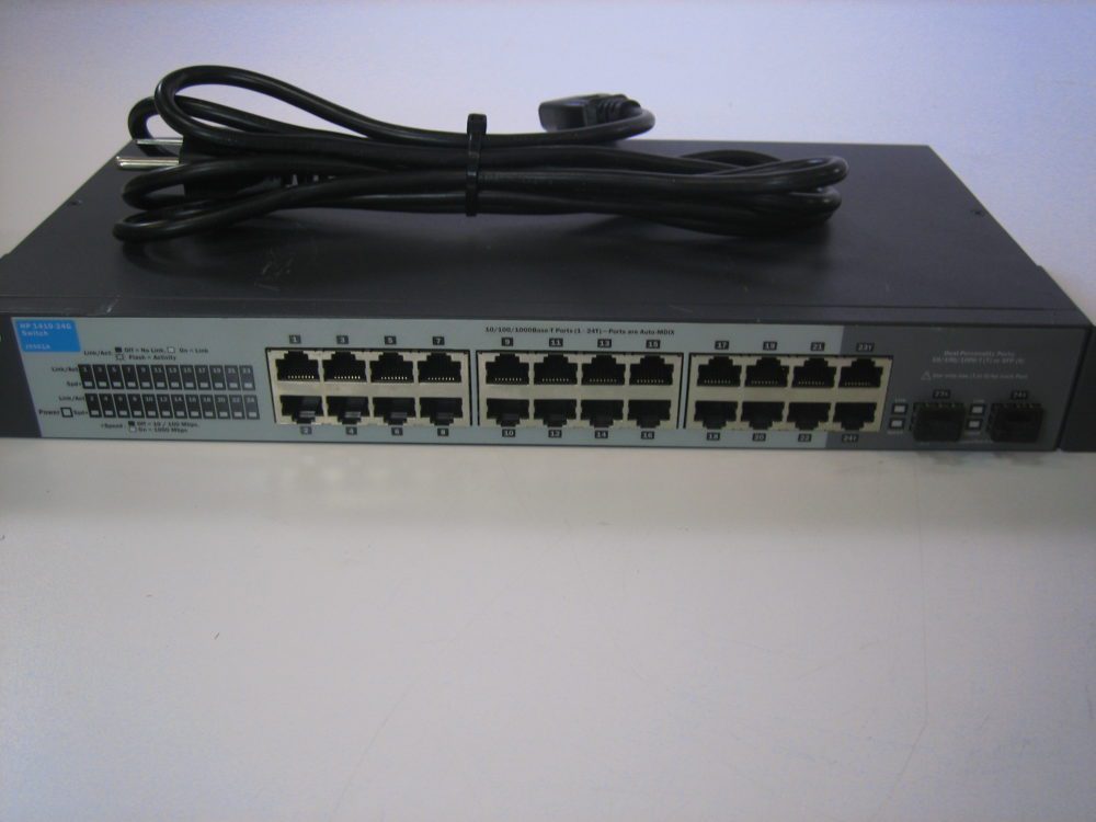 HP J9561A 24-Port Gigabit Unmanaged Switch - Used Great Condition - Max ...