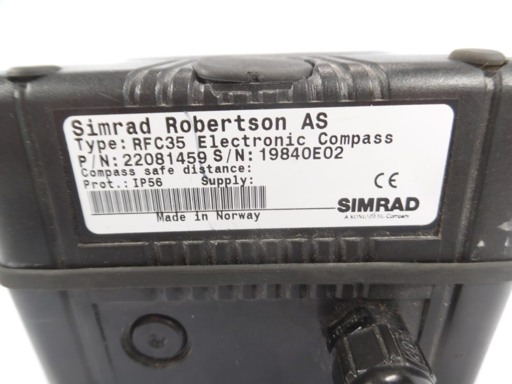 Simrad - RFC35 Compass - For AP20 AP21 AP22 etc. Tested Good ...