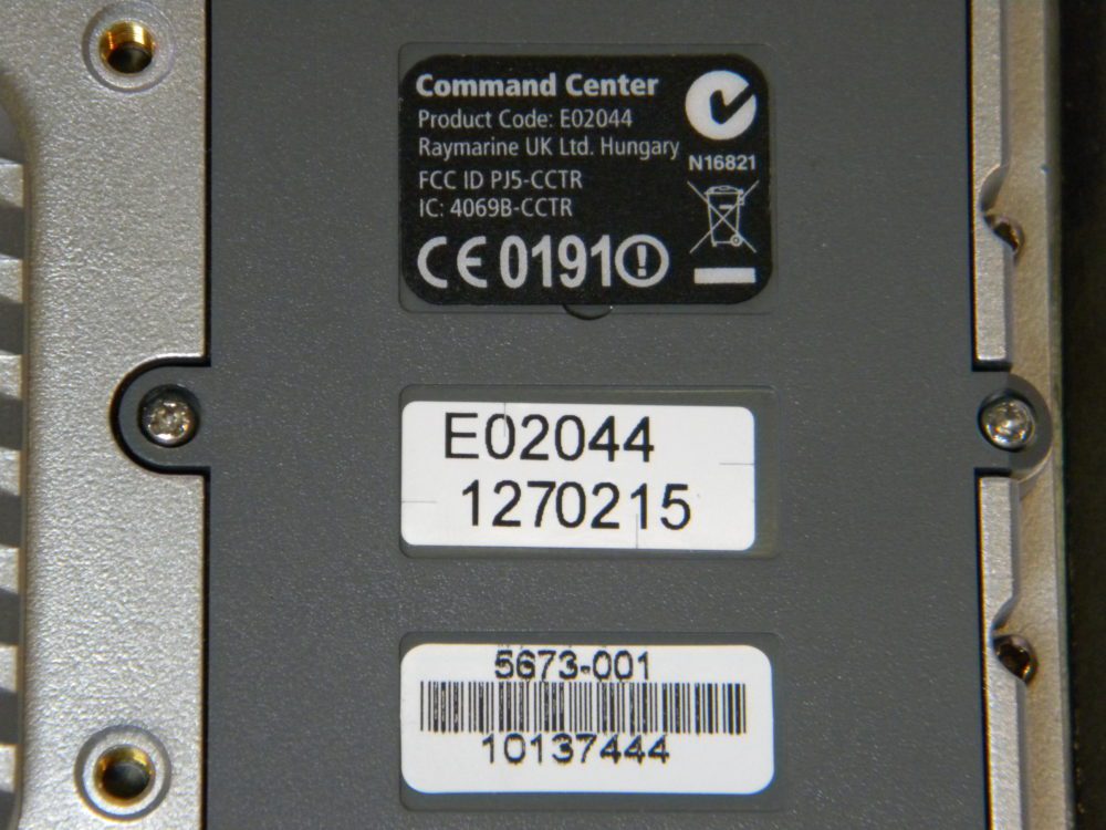 Raymarine G-Series Command Center Keyboard E02044 Good Cond 90 Day Warr ...