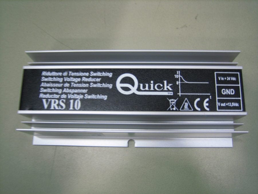 Quick PN:VRS10 Galvanic Insulation Voltage Reducer 24vdc in 13.5vdc out ...