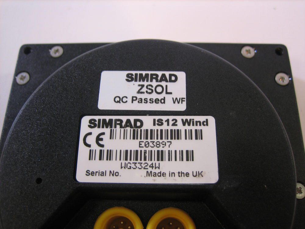 Simrad IS12 - E03897 - Wind Display - Good Condition! - Max Marine ...
