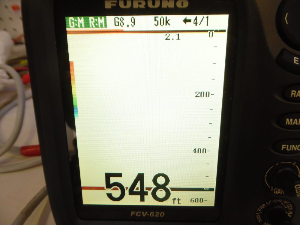 Furuno FCV-620 Sounder Head Unit - Good Cosmetic Condition - Tested ...