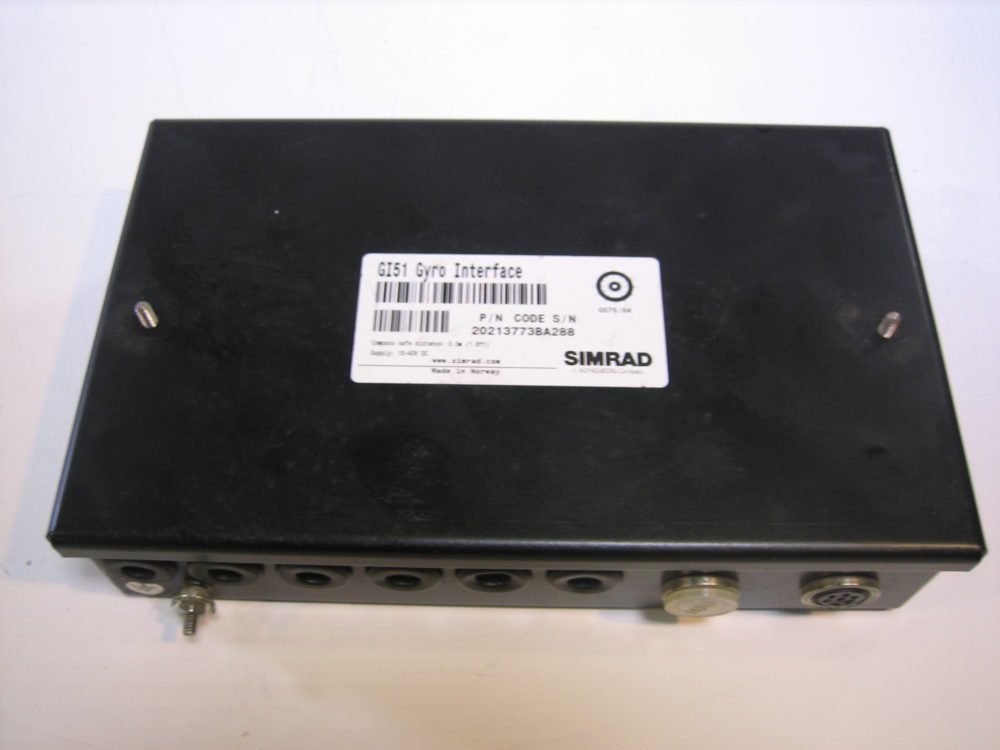 Simrad ~ GI51 Gyro Interface // 20213773 For RGC50 - Max Marine Electronics