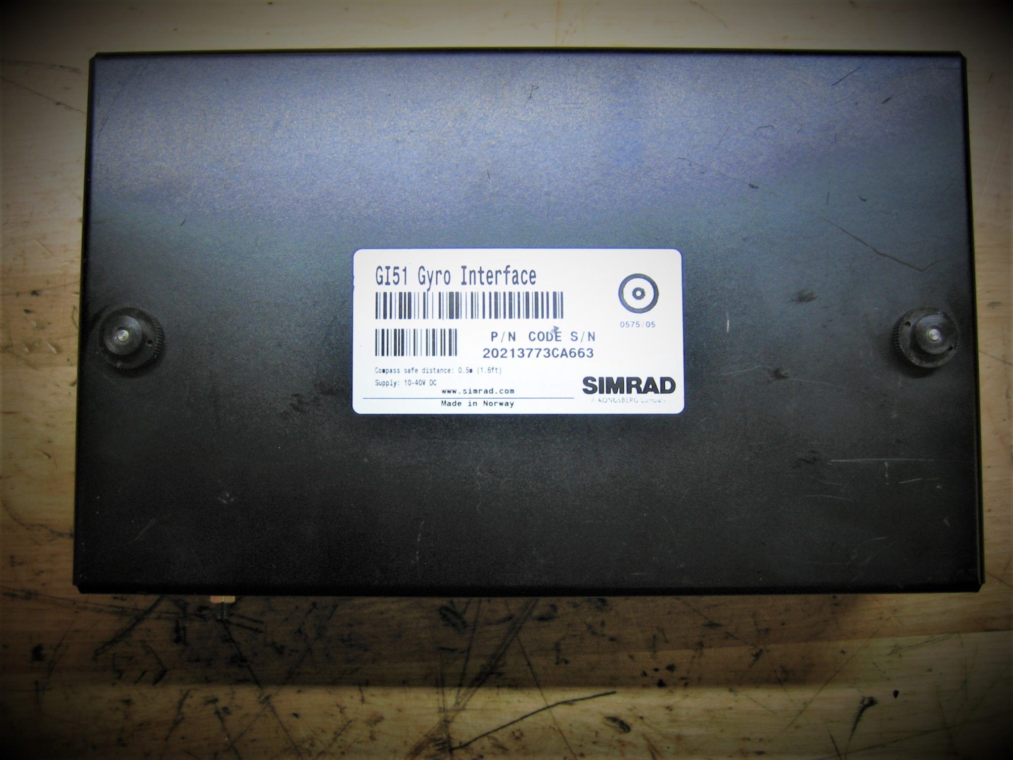 Simrad ~ GI51 Gyro Interface 20213773 For RGC50 - Max Marine Electronics