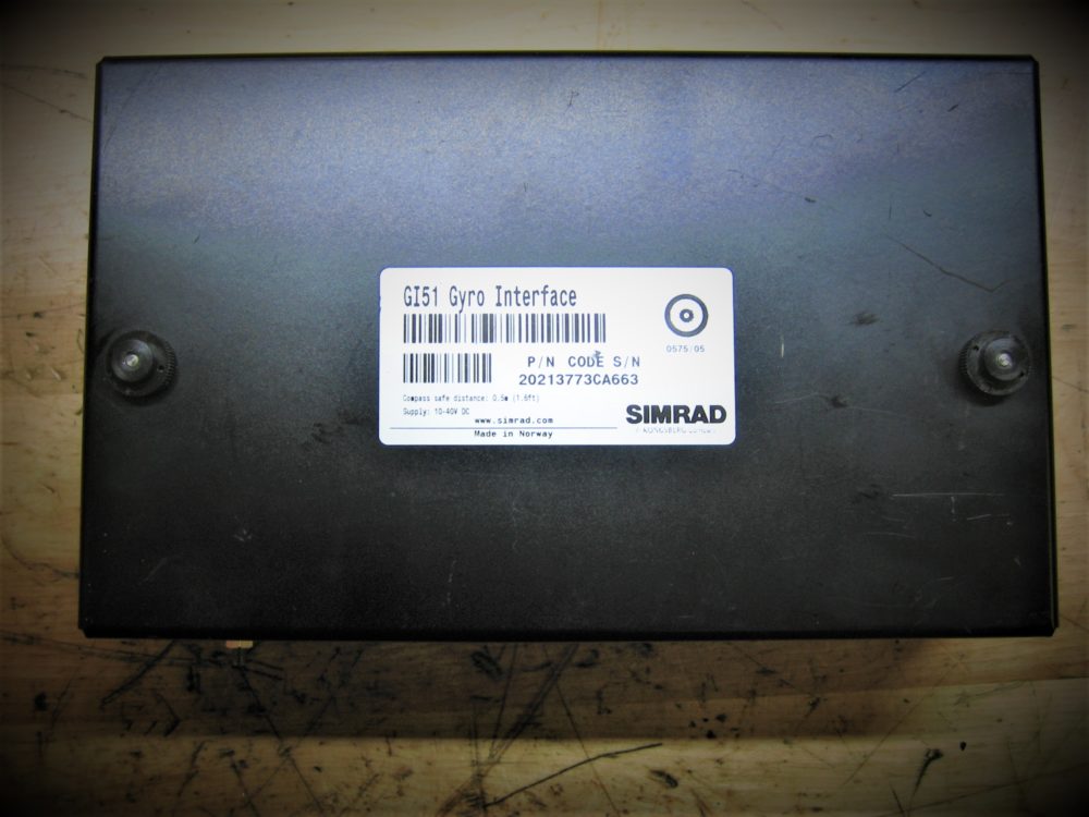 Simrad ~ GI51 Gyro Interface 20213773 For RGC50 - Max Marine Electronics