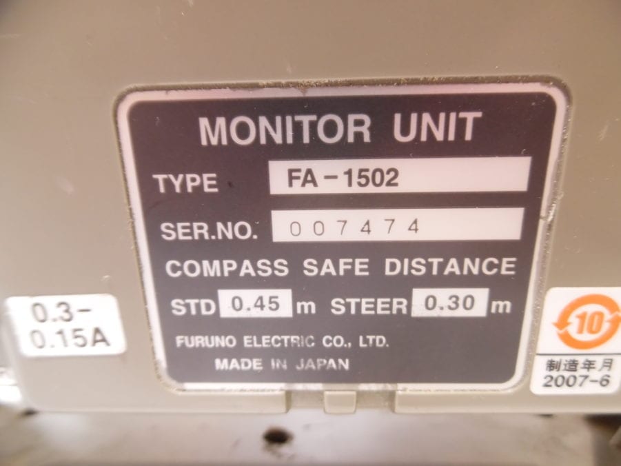 Furuno - FA-150 Class A IMO Approved FA1501 FA1502 GPA-017 - Fully ...