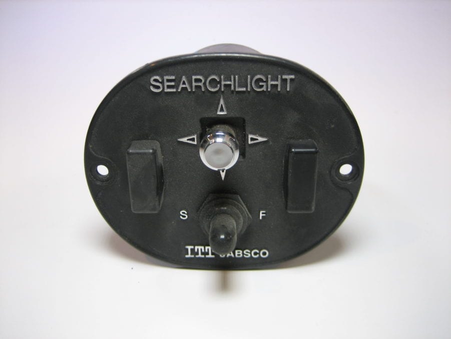 ITT Jabsco 43003-1253 12V Control Switch for Searchlight Spotlight ...