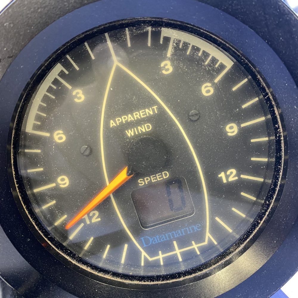 Datamarine DMI LX3600 AWA Apparent Wind Speed Display - For Parts - Max ...