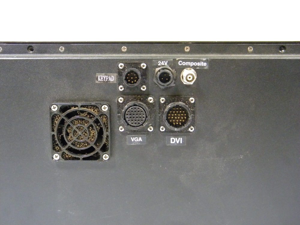 VEI 18" Marine Monitor 24V Display + DVI/VGA &Power Cable 18 1280 ...