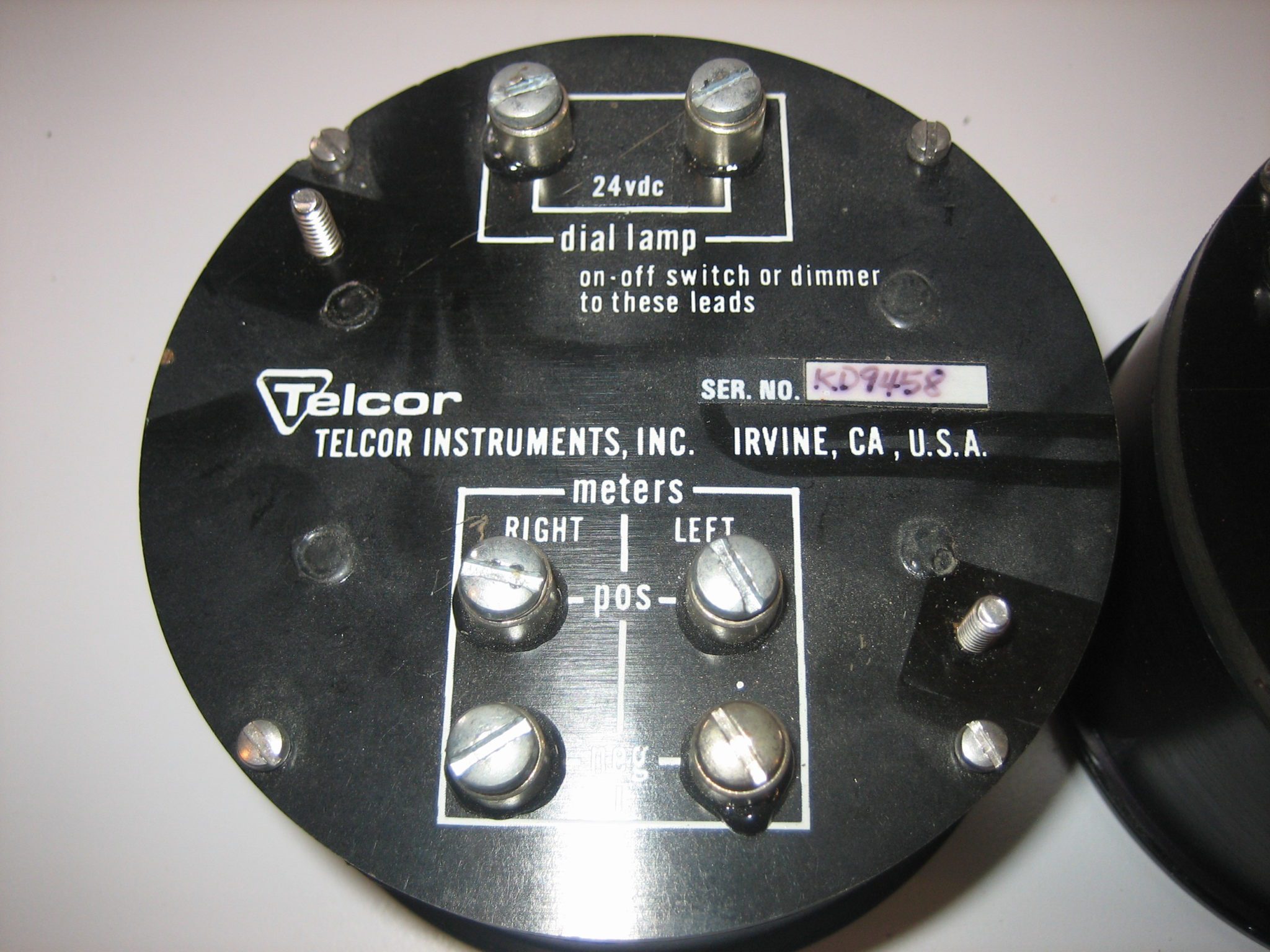 Telcor *LOT OF 2* Exhaust Temp Gauges - 24 volt - Max Marine Electronics